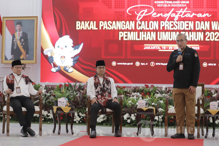 Anies dan Cak Imin Resmi Daftar Capres dan Cawapres ke KPU, Foto 3 #1980865 - TribunNews.com