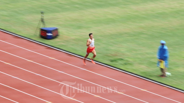 Atlet lari Indonesia M Hafis , Foto 1 #1738798 - TribunNews.com