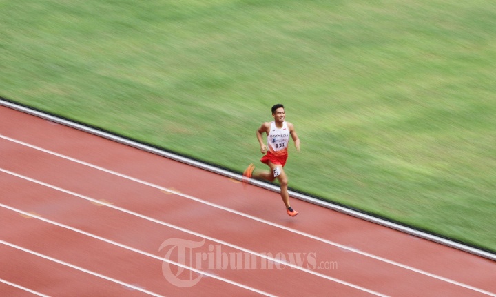 Atlet lari Indonesia M Hafis, Foto 2 #1738799 - TribunNews.com