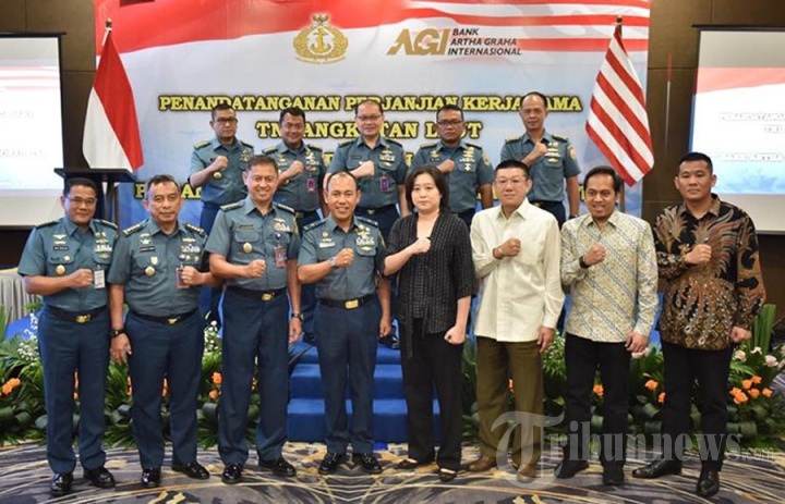 Bank Artha Graha Internasional dan TNI AL, Foto 1 #1986553 - TribunNews.com
