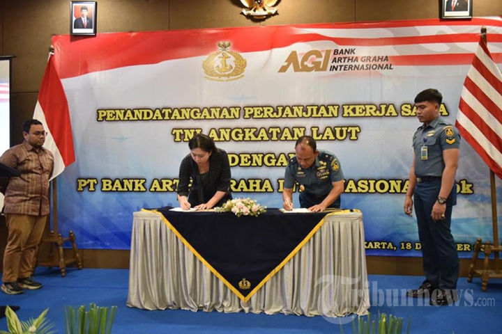 Bank Artha Graha Internasional dan TNI AL, Foto 2 #1986554 - TribunNews.com