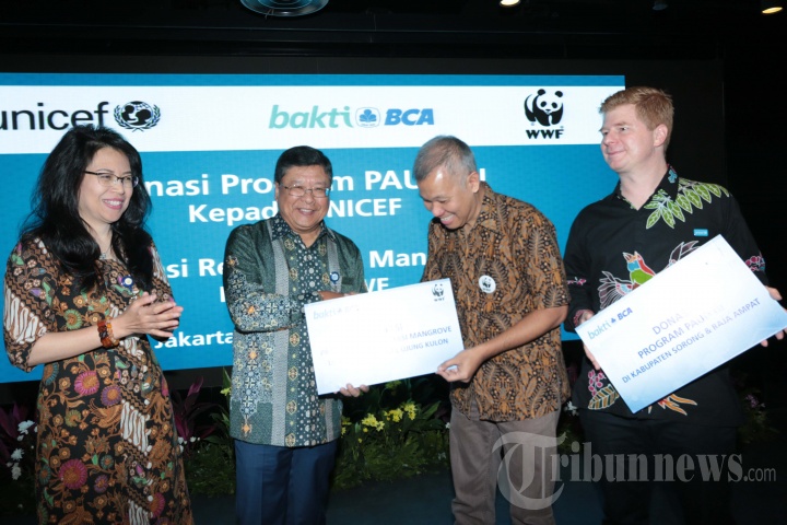 BCA Donasi Ke UNICEF dan WWF, Foto 3 #1777993 - TribunNews.com