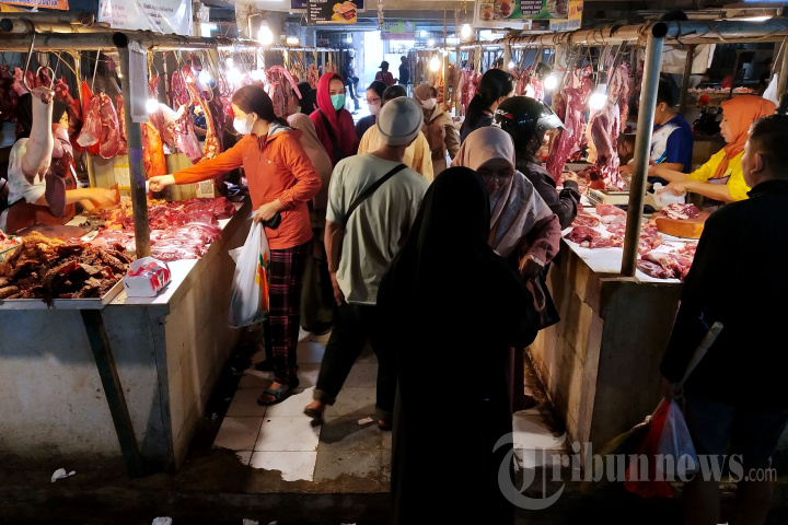 Belanja Kebutuhan Lebaran di Pasar Tradisional Kota Bandung, Foto 4 #1964168 - TribunNews.com