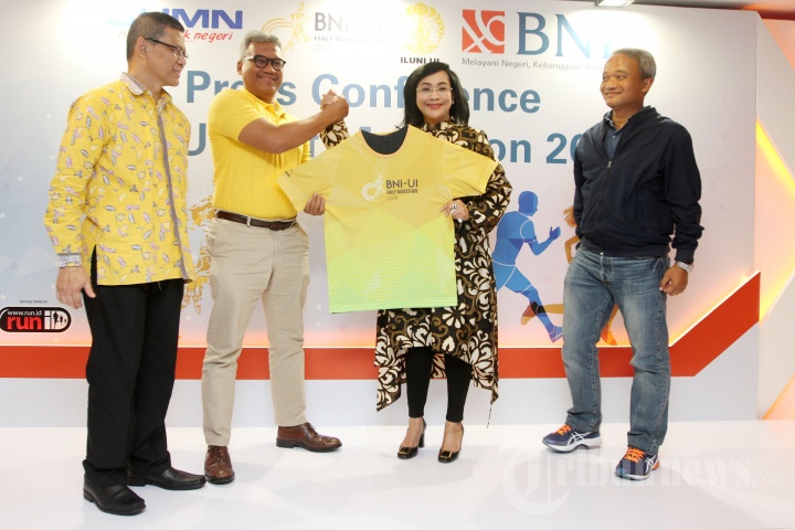 BNI dan UI Gelar Half Marathon 2018, Foto 3 #1744581 - TribunNews.com