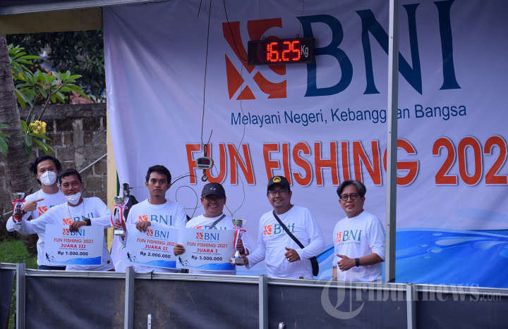 BNI Fun Fishing 2021 antar Jurnalis, Foto 6 #1906366 - TribunNews.com