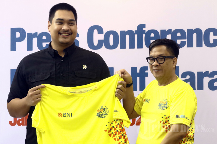 BNI UI Half Marathon 2023, Foto 5 #1967079 - TribunNews.com