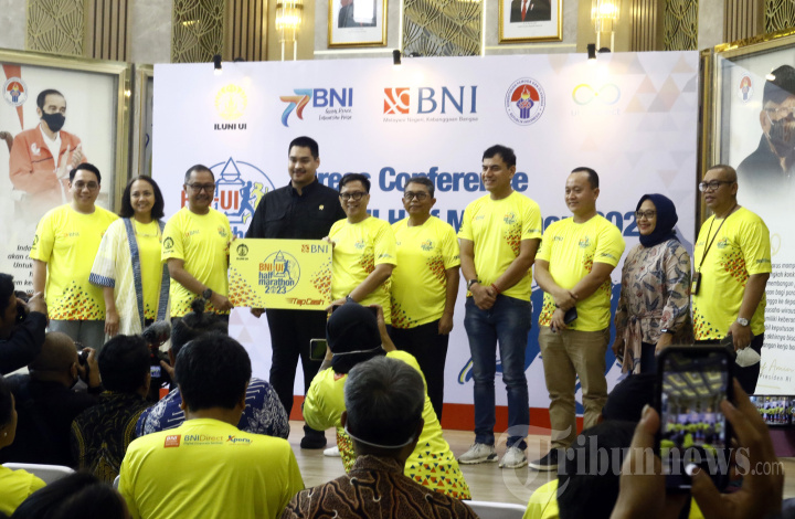 BNI UI Half Marathon 2023, Foto 6 #1967080 - TribunNews.com
