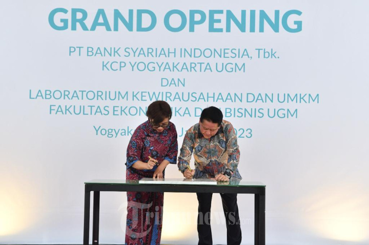 BSI Buka KCP dan Laboratorium Kewirausahaan & UMKM di Kampus UGM, Foto 3 #1954423 - TribunNews.com