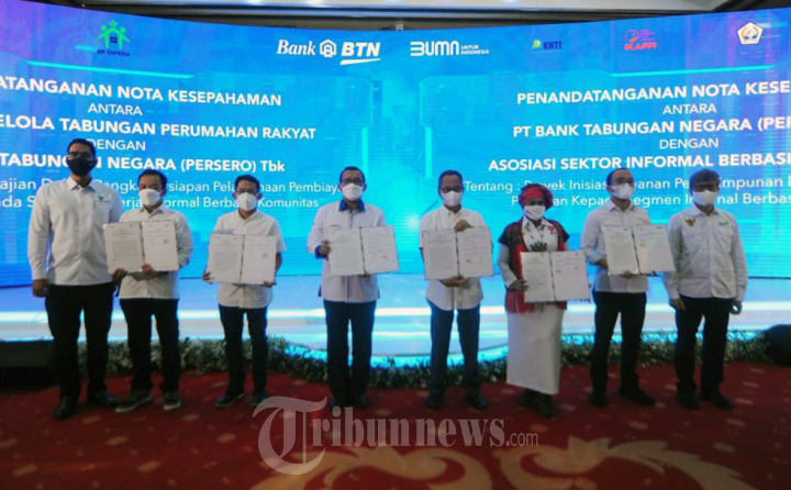 Btn Dan Bp Tapera Kaji Program Kpr Tapera Bagi Pekerja Informal Foto 1