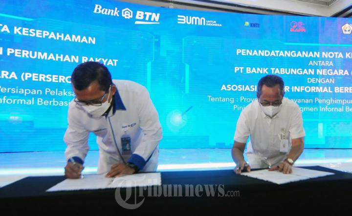 Btn Dan Bp Tapera Kaji Program Kpr Tapera Bagi Pekerja Informal Foto 2