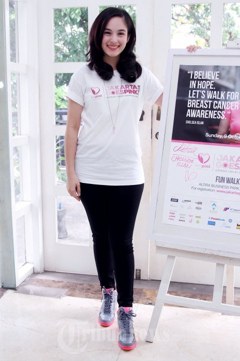 Chelsea Islan Hadir di Konpers Jakarta Goes Pink 2016, Foto 5 #1667081 ...