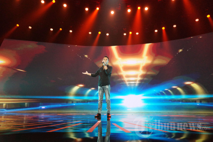Danil Tampil dalam Final Showcase 1 Indonesian Idol XII, Foto 3 ...