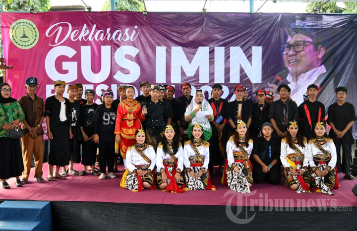Deklarasi Dukungan Pelaku Seni Budaya Malang Raya untuk Gus Imin, Foto 1 #1967640 - TribunNews.com
