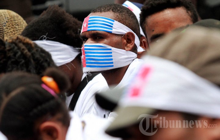Demonstrasi Tuntut Papua Merdeka, Foto 5 #1447921 - TribunNews.com