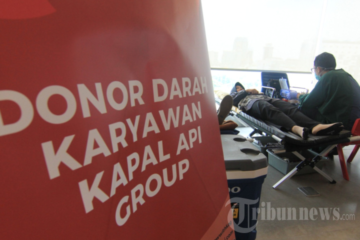 Donor Darah Kapal Api Group, Foto 1 #1985096 - TribunNews.com