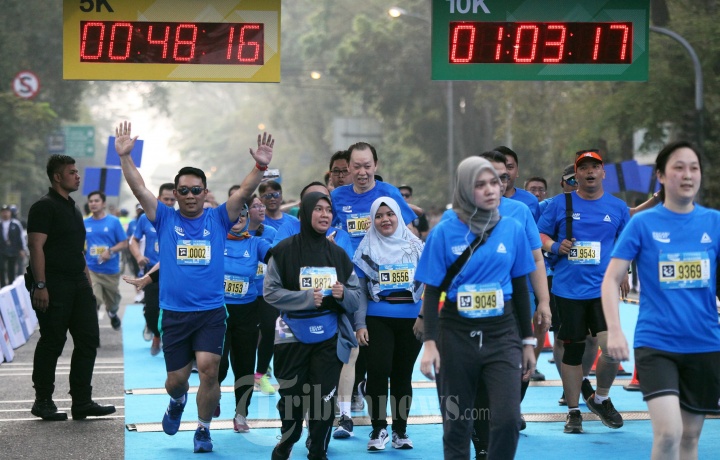 Dua Walikota Ikuti Bandung West Java Marathon 2018, Foto 3 #1760846 - TribunNews.com