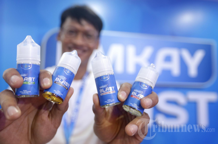 Emkay Hadir di Vape Fair 2022, Foto 3 #1939519 - TribunNews.com