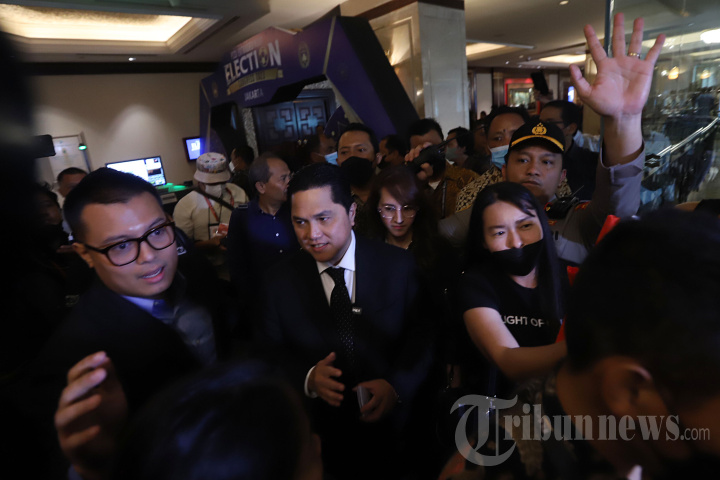 Erick Thohir Terpilih Sebagai Ketua Umum PSSI 2023-2027, Foto 3 #1957434 - TribunNews.com