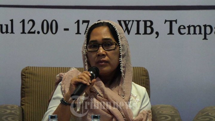 Eva Kusuma Sundari di Acara SMRC, Foto 2 #1619087 - TribunNews.com