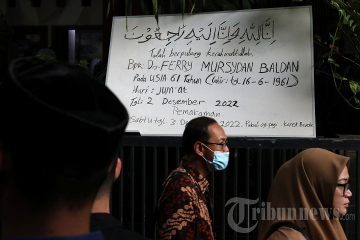 Ferry Mursyidan Baldan Meninggal Dunia, Foto 4 #1948214 - TribunNews.com