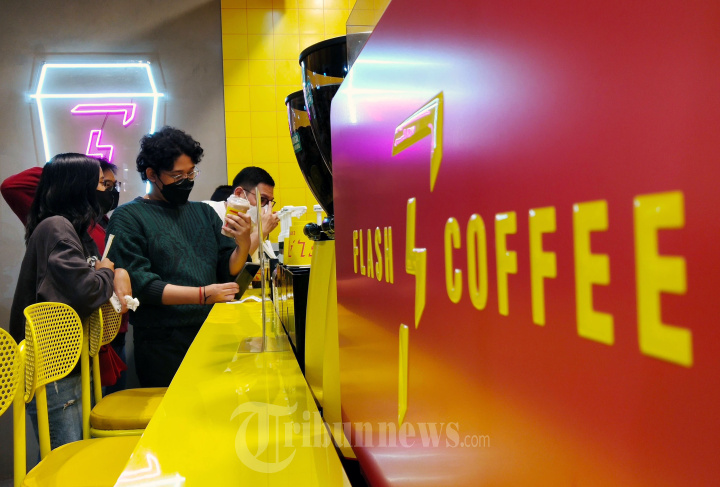 Flash Coffee Lebarkan Sayap ke Bandung, Foto 7 #1931811 - TribunNews.com