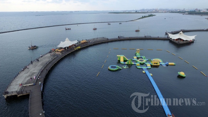 Foto Aerial Taman Impian Jaya Ancol, Foto 10 #1678915 - TribunNews.com