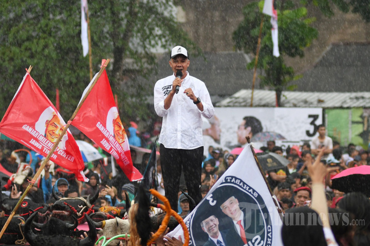 Ganjar Hadiri Hajatan Rakyat Bersama 1000 Bantengan Kota Malang, Foto 1 ...