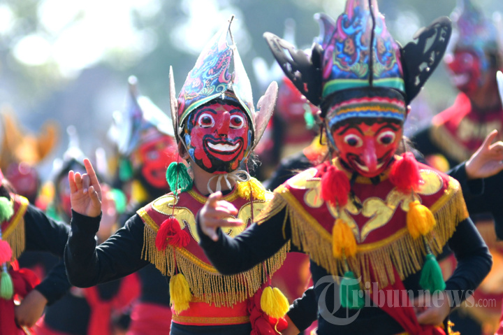 Gebyar Tari Topeng Bapang Malangan Diikuti 2.023 Siswa, Foto 6 #1966088 ...