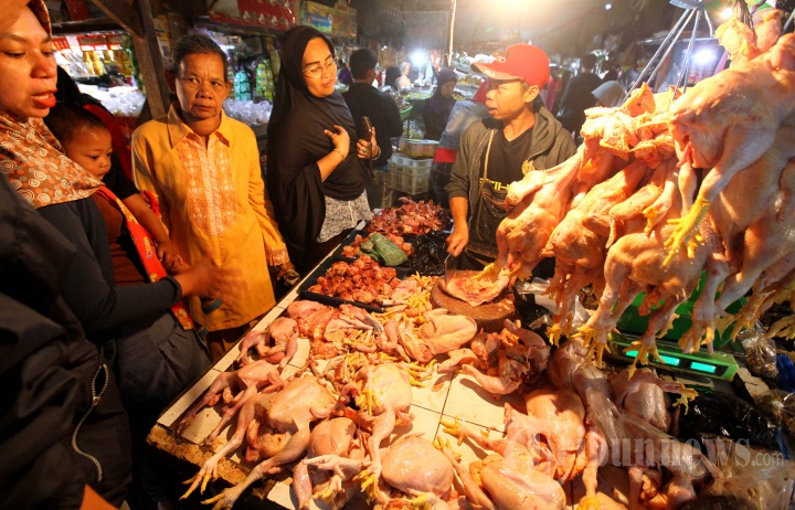 Harga Daging Ayam dan Sapi Mulai Melonjak Jelang Ramadhan, Foto 1 #1797343 - TribunNews.com