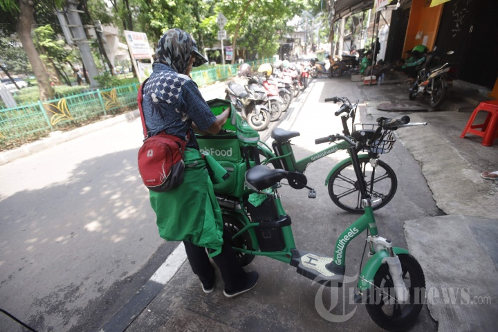 Jakarta Menerapkan PSBB, Ojol Dilarang Membawa Penumpang, Foto 13 #1840282 - TribunNews.com