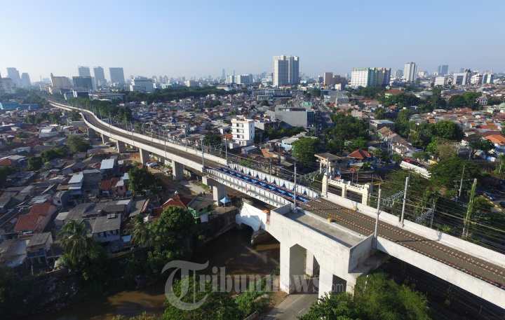Jalur Layang (Elevated Track) Bogor Line mulai Beroprasi, Foto 4 ...