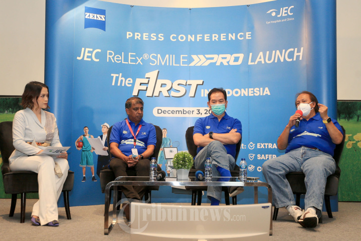 JEC Luncurkan Layanan ReLEx SMILE PRO, Foto 2 #1948660 - TribunNews.com