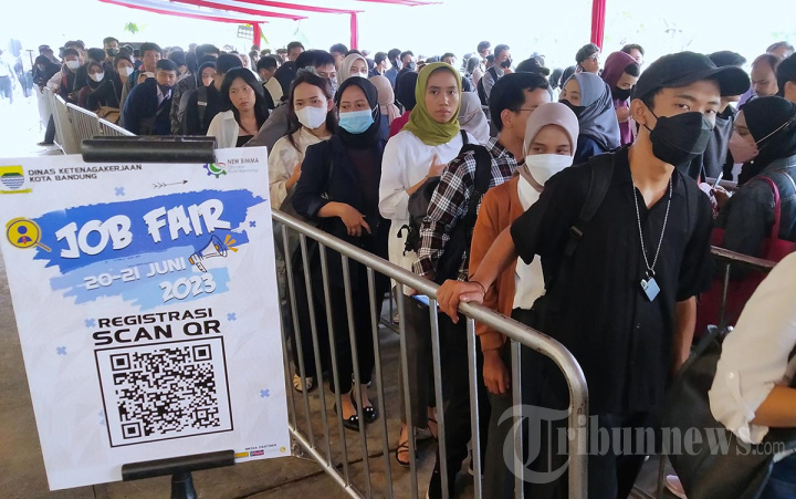 Job Fair Disnaker Kota Bandung 2023, Foto 2 #1969438 - TribunNews.com