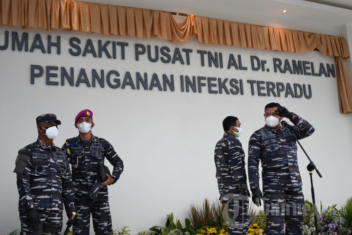 Kasal Resmikan Gedung Pinter di RSP TNI AL Dr Ramelan Surabaya, Foto 6 ...