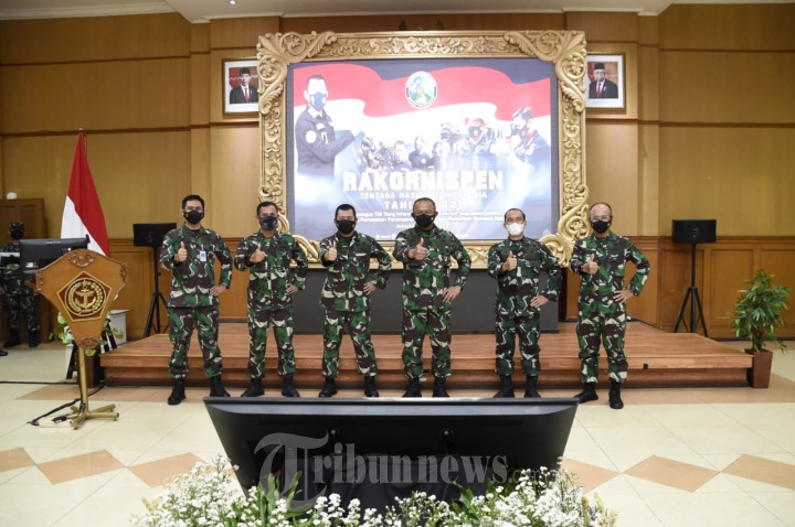 Kasum TNI Buka Rakornispen TNI Tahun 2021, Foto 5 #1877180 - TribunNews.com