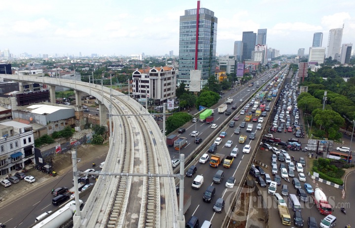 Kemacetan di Jakarta, Foto 2 #1786009 - TribunNews.com