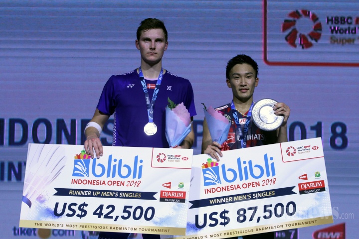 Kento Momota Juara Tunggal Putra Blibli Indonesia Open, Foto 8 #1758694 ...