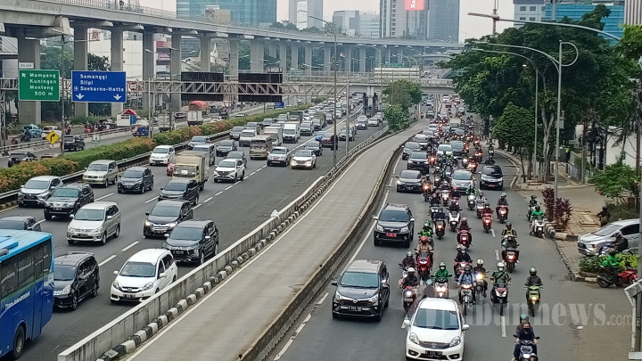 Kepadatan Lalu Lintas Jakarta, Foto 3 #1893043 - TribunNews.com