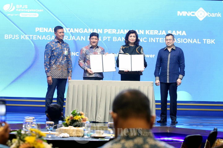 Kerja Sama BPJS Ketenagakerjaan dan MNC Bank, Foto 1 #1942324 - TribunNews.com
