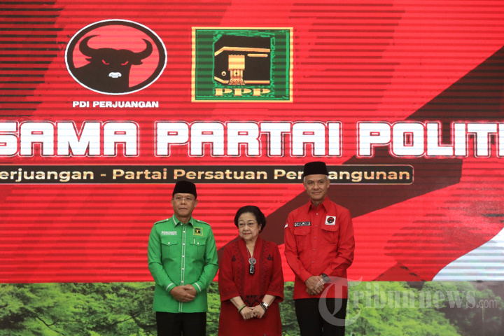 Kerja Sama Politik PDIP dan PPP Usung Ganjar Pranowo di Pilpres 2024 ...