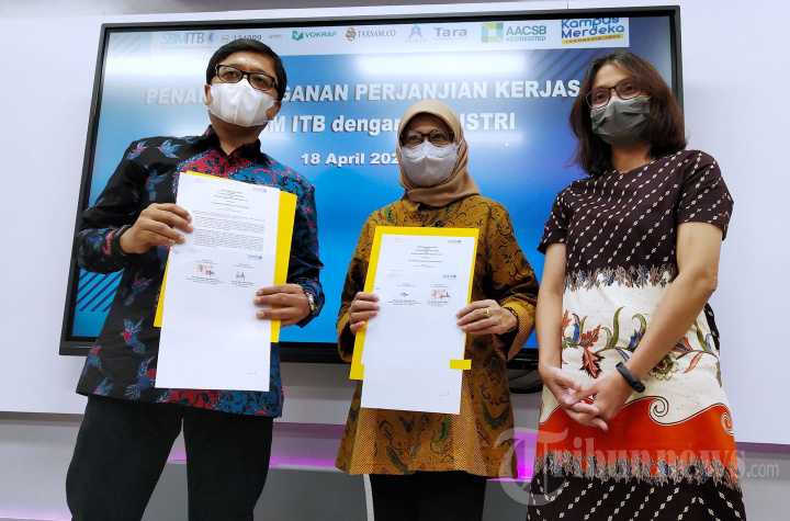 Kerjasama SBM ITB dan MDI Ventures, Foto 2 #1921157 - TribunNews.com