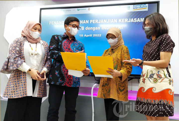 Kerjasama SBM ITB dan MDI Ventures, Foto 3 #1921158 - TribunNews.com