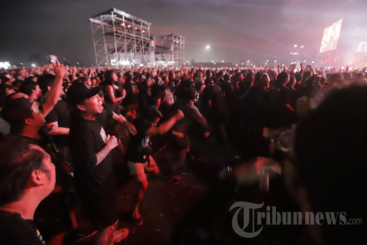 Keseruan Menonton Hammersonic 2023, Foto 2 #1960916 - TribunNews.com