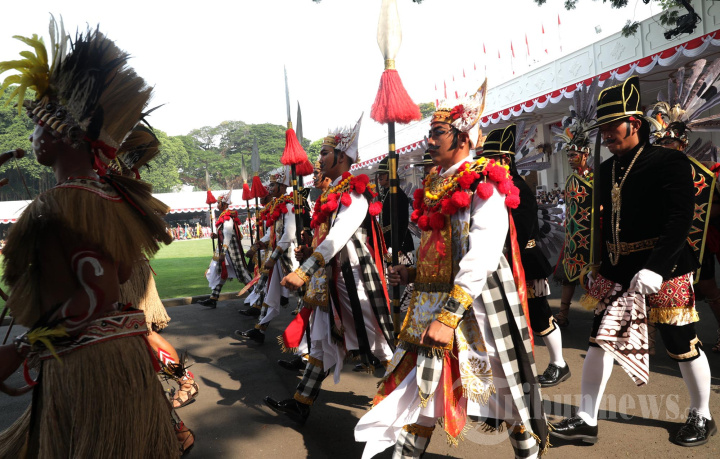 Kirab Bendera Merah Putih HUT Ke-78 RI, Foto 1 #1974684 - TribunNews.com