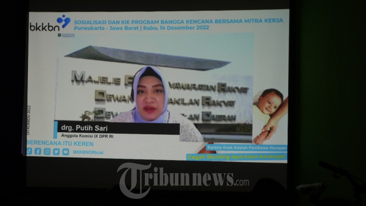 BKKBN dan DPR RI Galakkan Sosialisasi Penurunan Angka Stunting, Foto 4 #1950778 - TribunNews.com