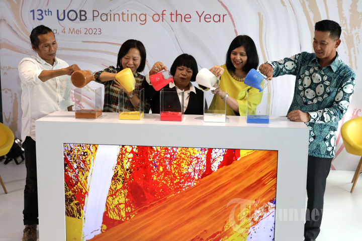 Kompetisi 13th UOB Painting Of The Year, Foto 3 #1964848 - TribunNews.com