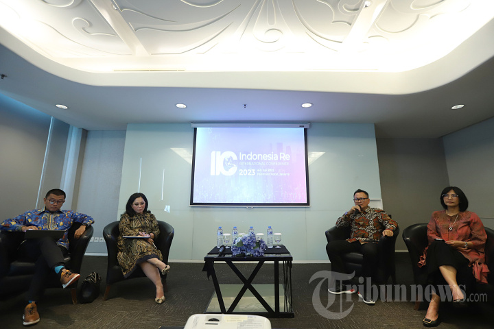 Konferensi Pers Indonesia Re International Conference 2023, Foto 1 ...