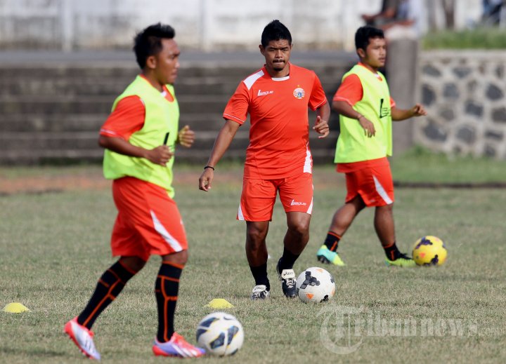 Latihan Tim Persija Jakarta, Foto 1 #1501181 - TribunNews.com