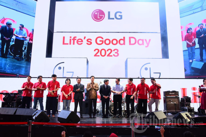 LG Gelar Lifes Good Day Campaign di Indonesia, Foto 3 #1985142 - TribunNews.com