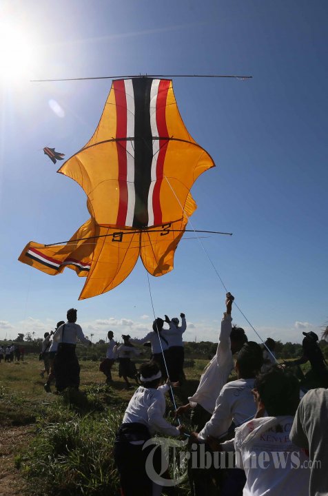 Lomba Layang-layang Bebean di Bali, Foto 7 #1603360 - TribunNews.com